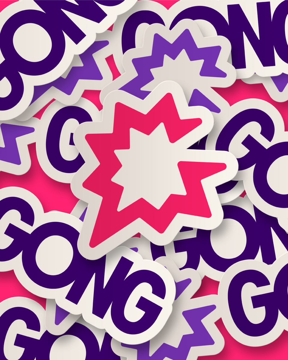 Sticker Pack | Gong – The Gong Merch Store